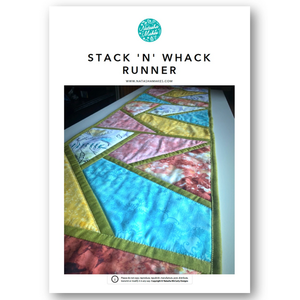 INSTRUCTIONS: Stack 'n' Whack Runner Pattern: PRINTED VERSION – Natasha Makes