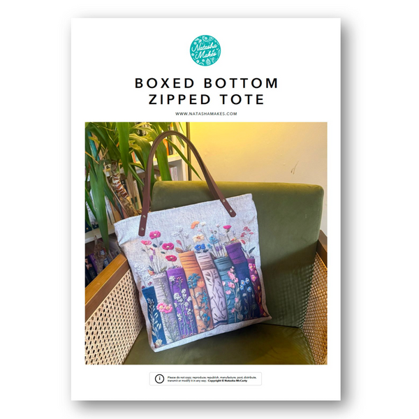 Wednesday 14 January 2026 - Boxed Bottom Zipped Tote demo with Natasha ...
