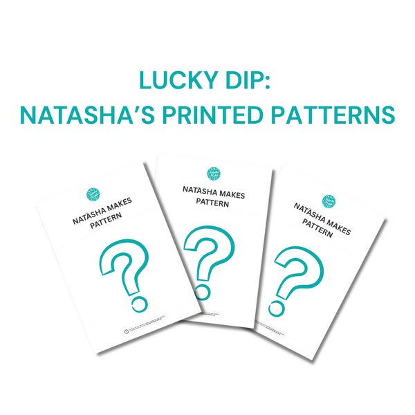 Natasha's Lucky Dip: 3 x Mystery Printed Patterns – Natasha Makes