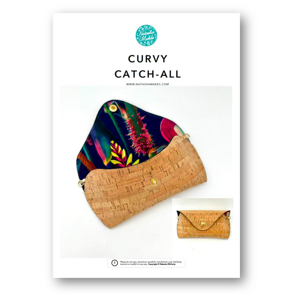 INSTRUCTIONS: The Curvy Catch-All: PRINTED VERSION – Natasha Makes