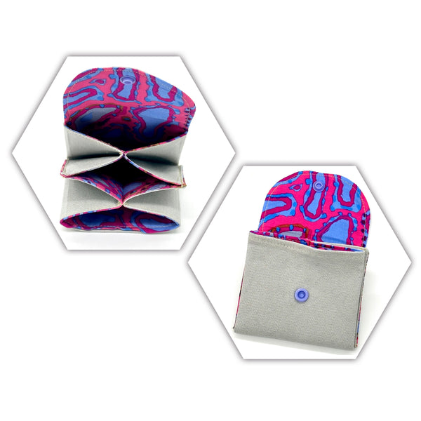 INSTRUCTIONS: Concertina Wallet: PRINTED VERSION – Natasha Makes