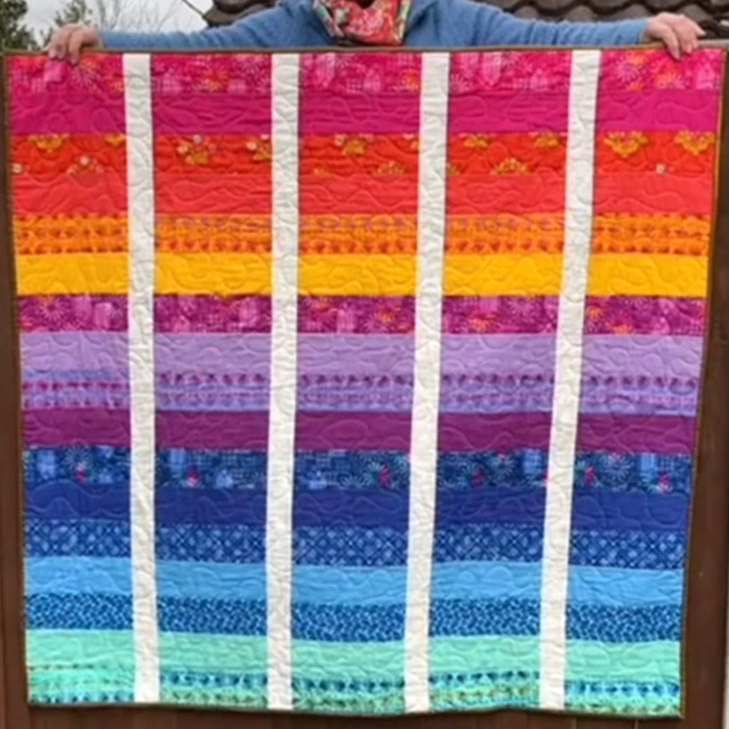 INSTRUCTIONS: 'Strip Quilt' Pattern: DIGITAL DOWNLOAD – Natasha Makes