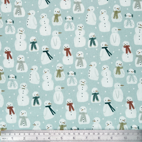 Chatham Glyn | Design Pure Cotton Panama 'The Snowman' Ice PUC019: by ...