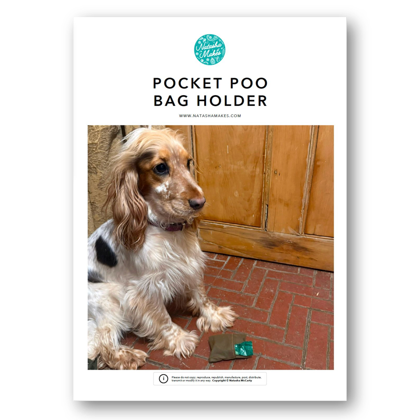 INSTRUCTIONS: Pocket Poo Bag Holder: PRINTED VERSION – Natasha Makes