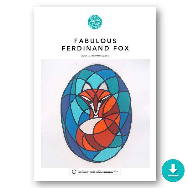 INSTRUCTIONS: Fabulous Ferdinand Fox Pattern: DIGITAL DOWNLOAD ...