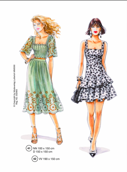 Lutterloh Sewing Pattern Supplement 329 – Summer 2023 – Natasha Makes