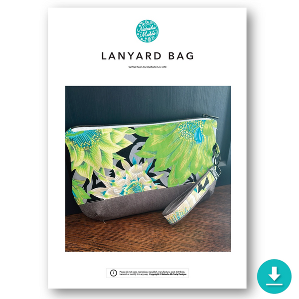 INSTRUCTIONS: Lanyard Bag: DIGITAL DOWNLOAD – Natasha Makes