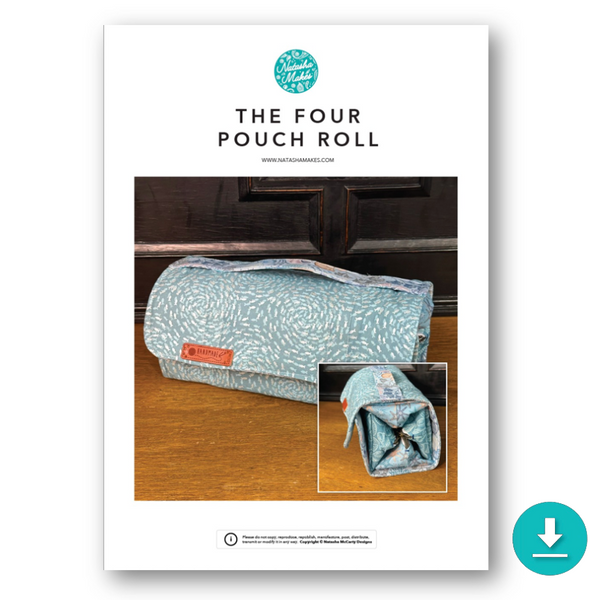 INSTRUCTIONS: The Four Pouch Roll: DIGITAL DOWNLOAD – Natasha Makes
