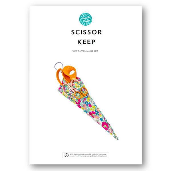 INSTRUCTIONS: Scissor Keep: PRINTED VERSION – Natasha Makes