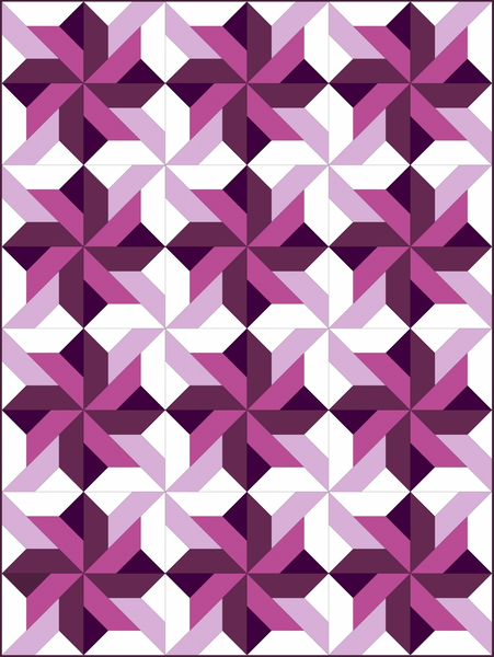 INSTRUCTIONS: One Block Wonder 'Whirling Star': DIGITAL DOWNLOAD ...