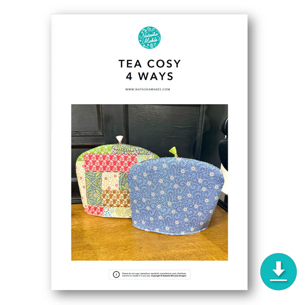 INSTRUCTIONS + TEMPLATES: Tea Cosy 4 Ways: DIGITAL DOWNLOAD – Natasha Makes