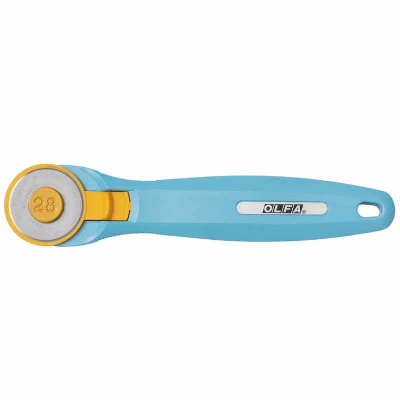 OLFA: Rotary Cutter (28mm Diameter) and Touch Knife: AQUA – Natasha Makes