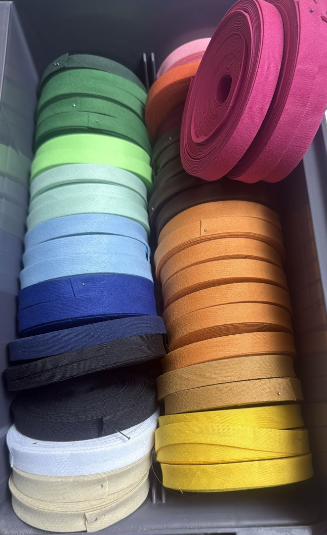 LUCKY DIP: 8m Long Roll of 1cm Wide Bias Binding – Natasha Makes