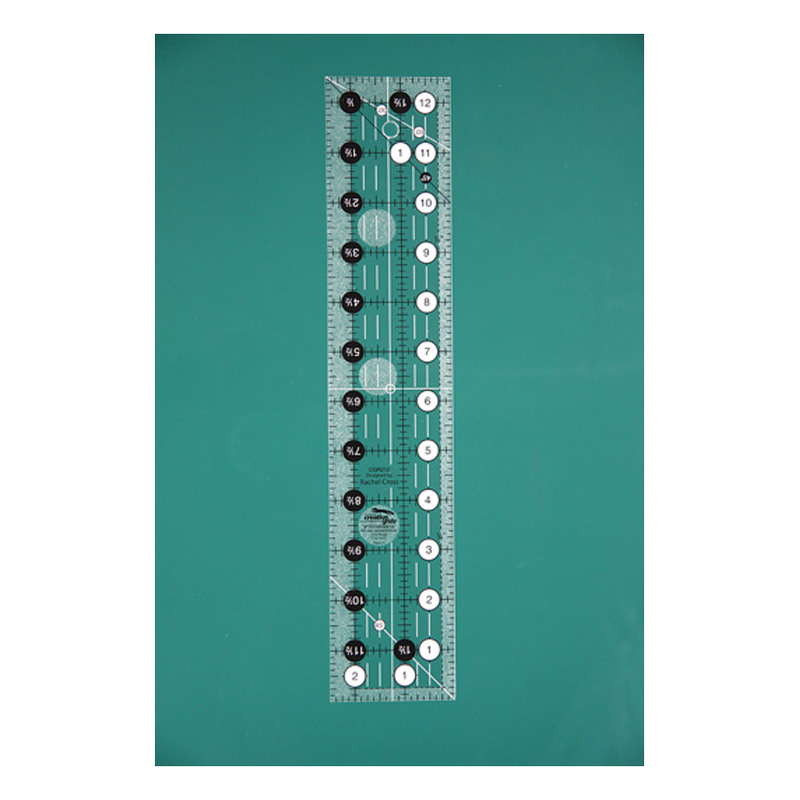 Natasha Makes | Creative Grids Non-Slip Stripology XL Ruler - CGRGE1XL