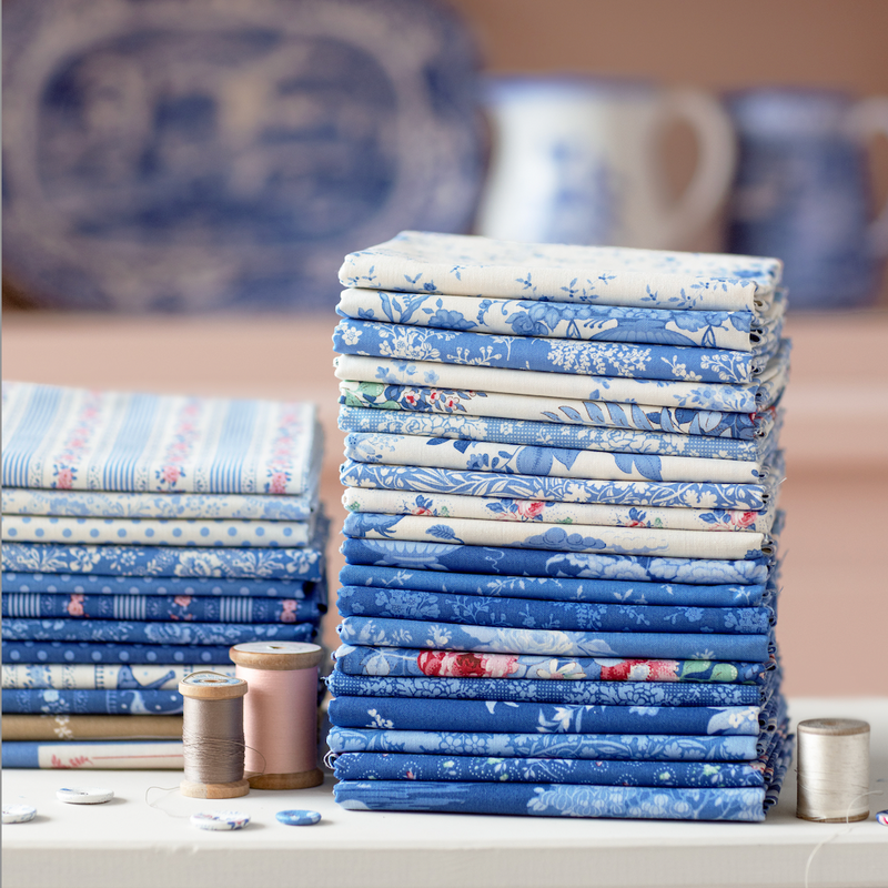 Tilda | Something Blue: FULL COLLECTION 30 LQs + Two 60cm Panels ...