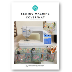 INSTRUCTIONS: Sewing Machine Cover/Mat: PRINTED VERSION – Natasha Makes