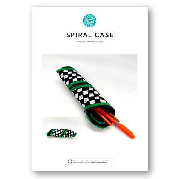 INSTRUCTIONS: Spiral Case: PRINTED VERSION – Natasha Makes