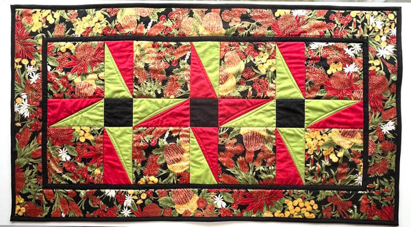 INSTRUCTIONS: Interlocking Stars Runner Pattern: PRINTED VERSION ...