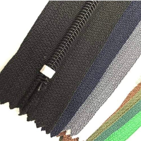 ZIPS: 72-Piece Zip MEGA BUNDLE: in 24 colours and mixed sizes (20cm, 3 ...