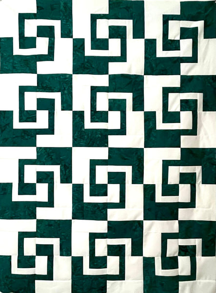 INSTRUCTIONS: Swirly Squares Quilt Pattern: DIGITAL DOWNLOAD – Natasha ...