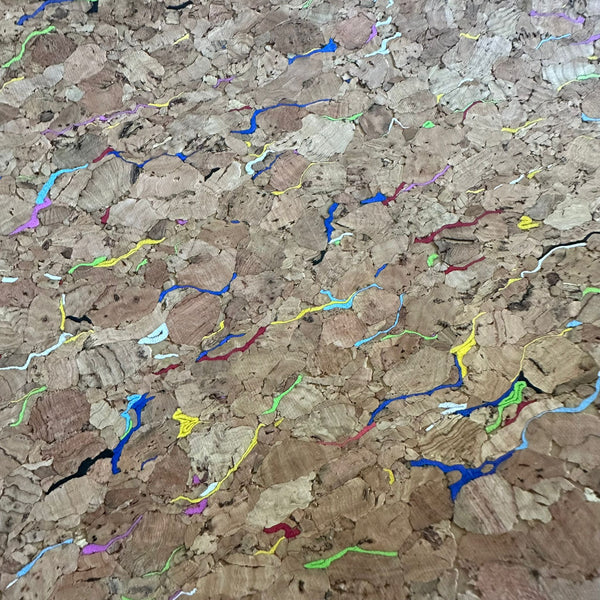 Crafty by Chatham Glyn | Cork: Rainbow Grain: PRECUT 1/2m – Natasha Makes