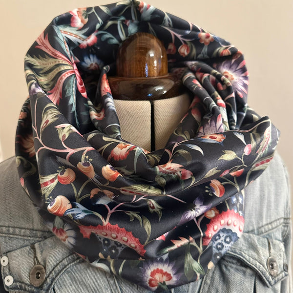 INSTRUCTIONS: Easy ½m Velvet Infinity Scarf: DIGITAL DOWNLOAD – Natasha ...