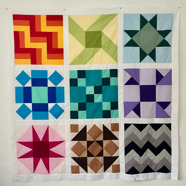 KIT with Instructions: Quilting with Jane 'Sampler Quilt' | MONTH 10 ...