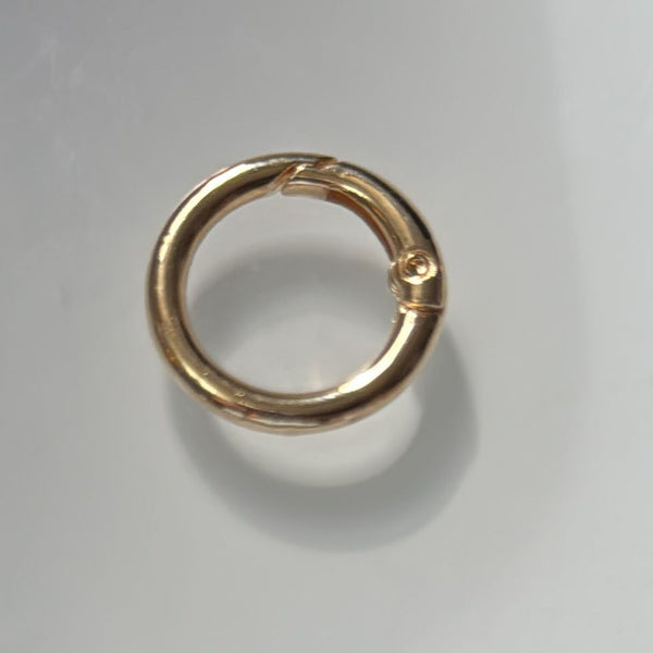 HARDWARE: 23.5mm (External) Spring O-Ring: Gold colour – Natasha Makes