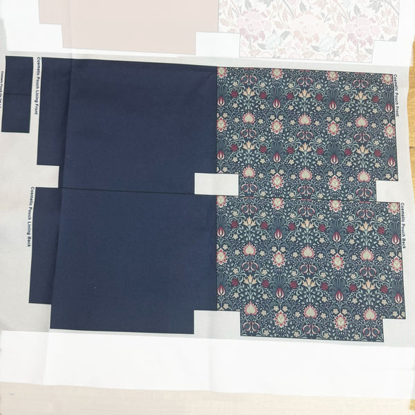 FABRIC KIT + ZIP: Waterproof Cosmetic Bag: Morris 1 (Snakeshead ...