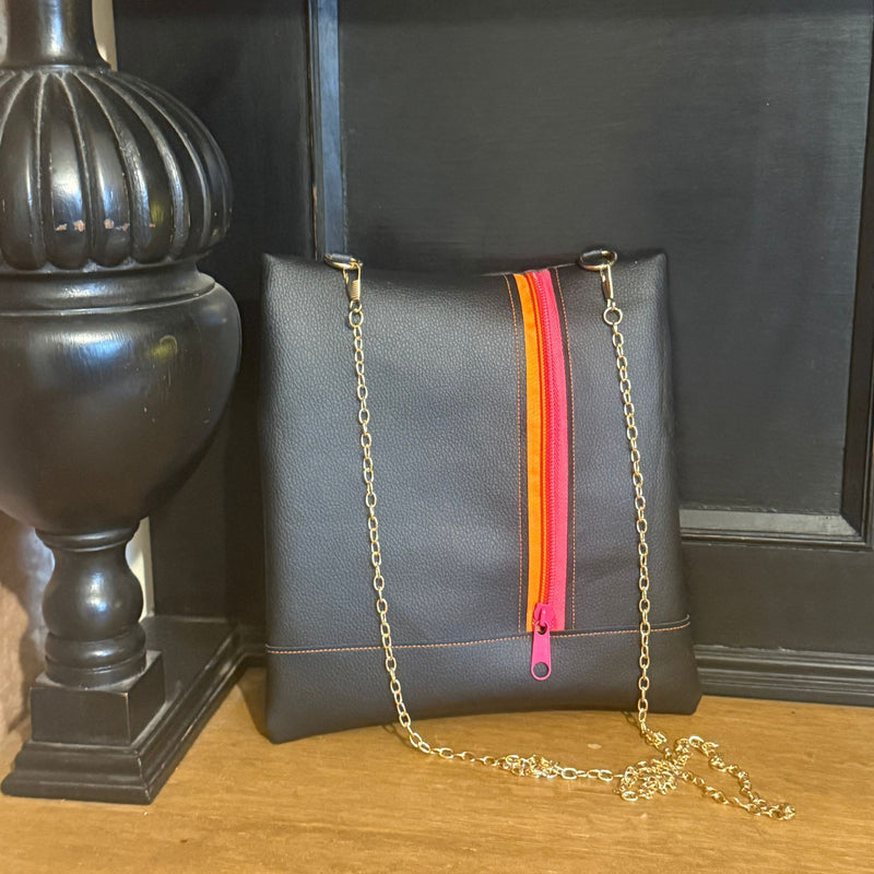 INSTRUCTIONS: Contrast Zip Bag: PRINTED VERSION – Natasha Makes