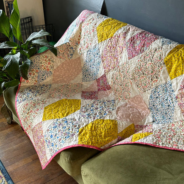 INSTRUCTIONS: Tipsy Quilt: DIGITAL DOWNLOAD – Natasha Makes