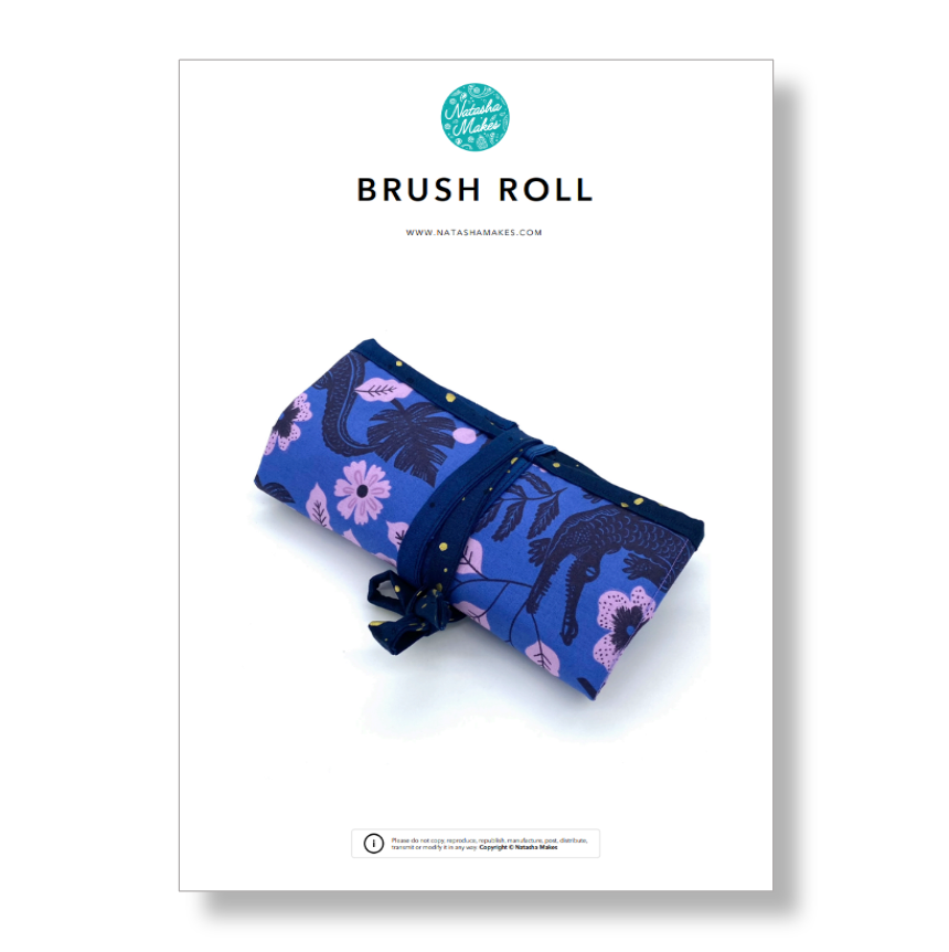 INSTRUCTIONS: Brush Roll: PRINTED VERSION – Natasha Makes