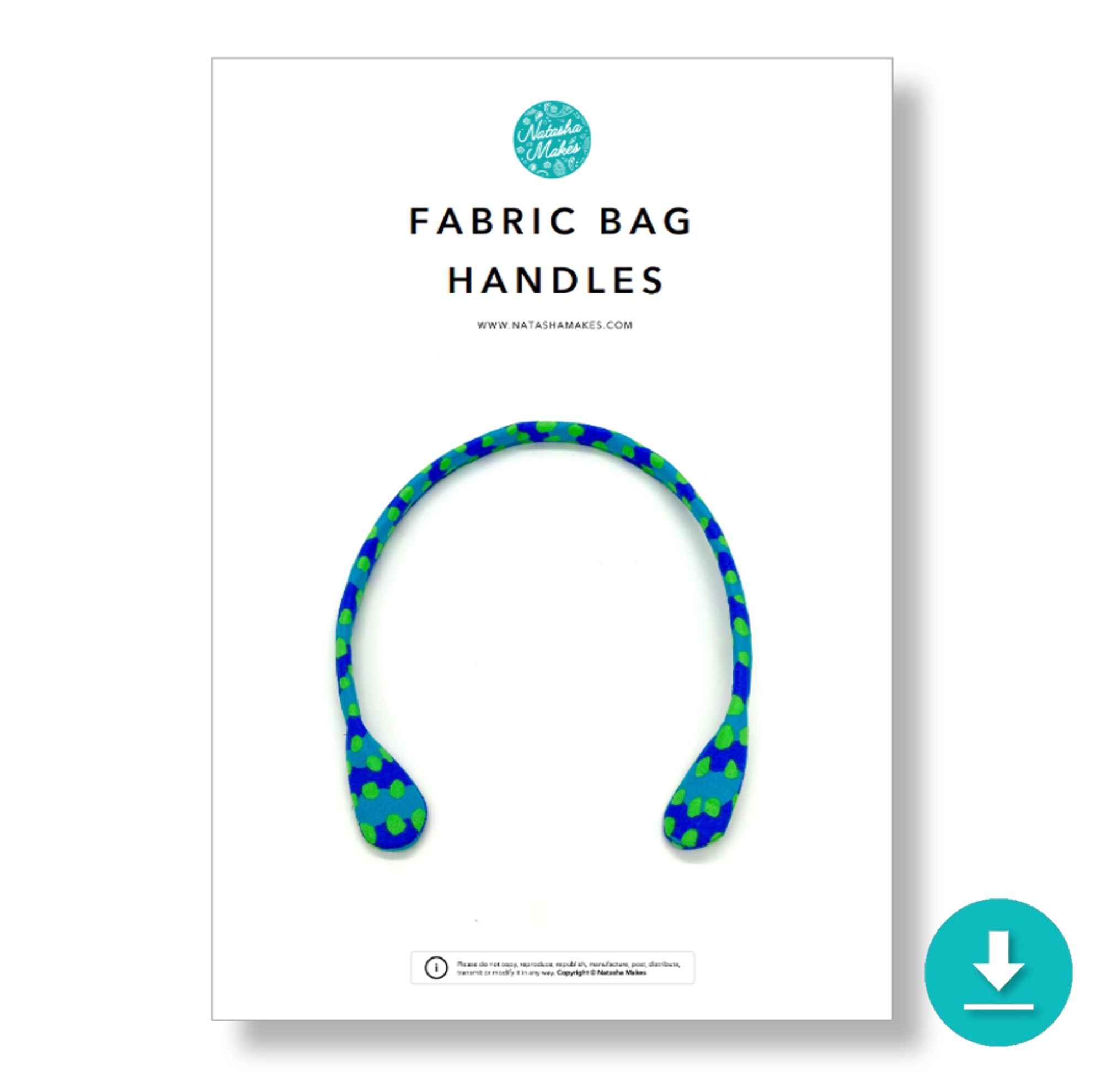 INSTRUCTIONS: Fabric Bag Handles: DIGITAL DOWNLOAD – Natasha Makes