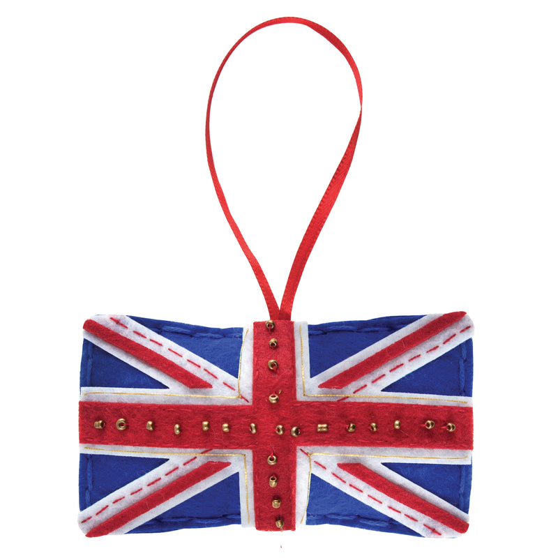 Trimits: 'Make Your Own' Felt Decoration Kit: Union Jack Flag – Natasha ...