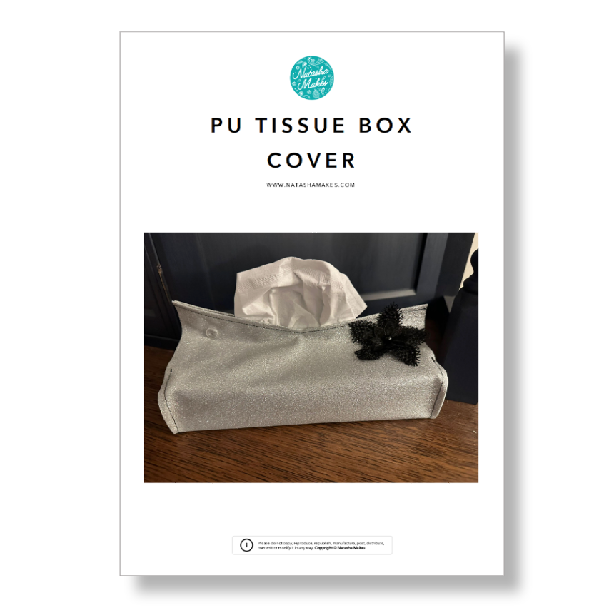 INSTRUCTIONS with Template + BOX OF TISSUES for Natasha's 'PU Tissue B ...