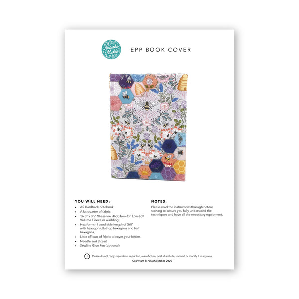 INSTRUCTIONS: EPP Book Cover: PRINTED VERSION – Natasha Makes