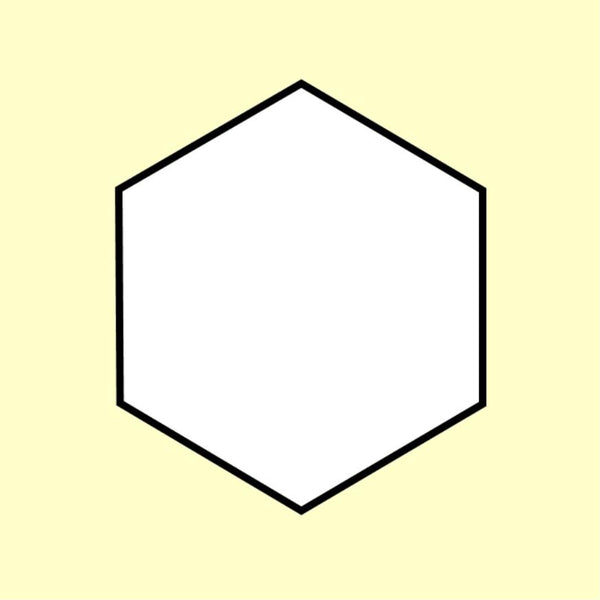 Hexiform: Hexagons: 2" (51mm) for EPP x 60 – Natasha Makes