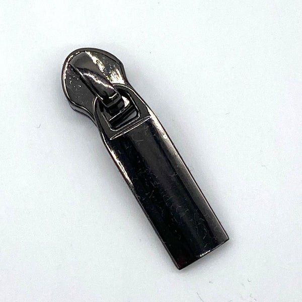 HARDWARE: Metal Zip Slider with Rectangular Bar Zipper Pull x 1: SIZE ...