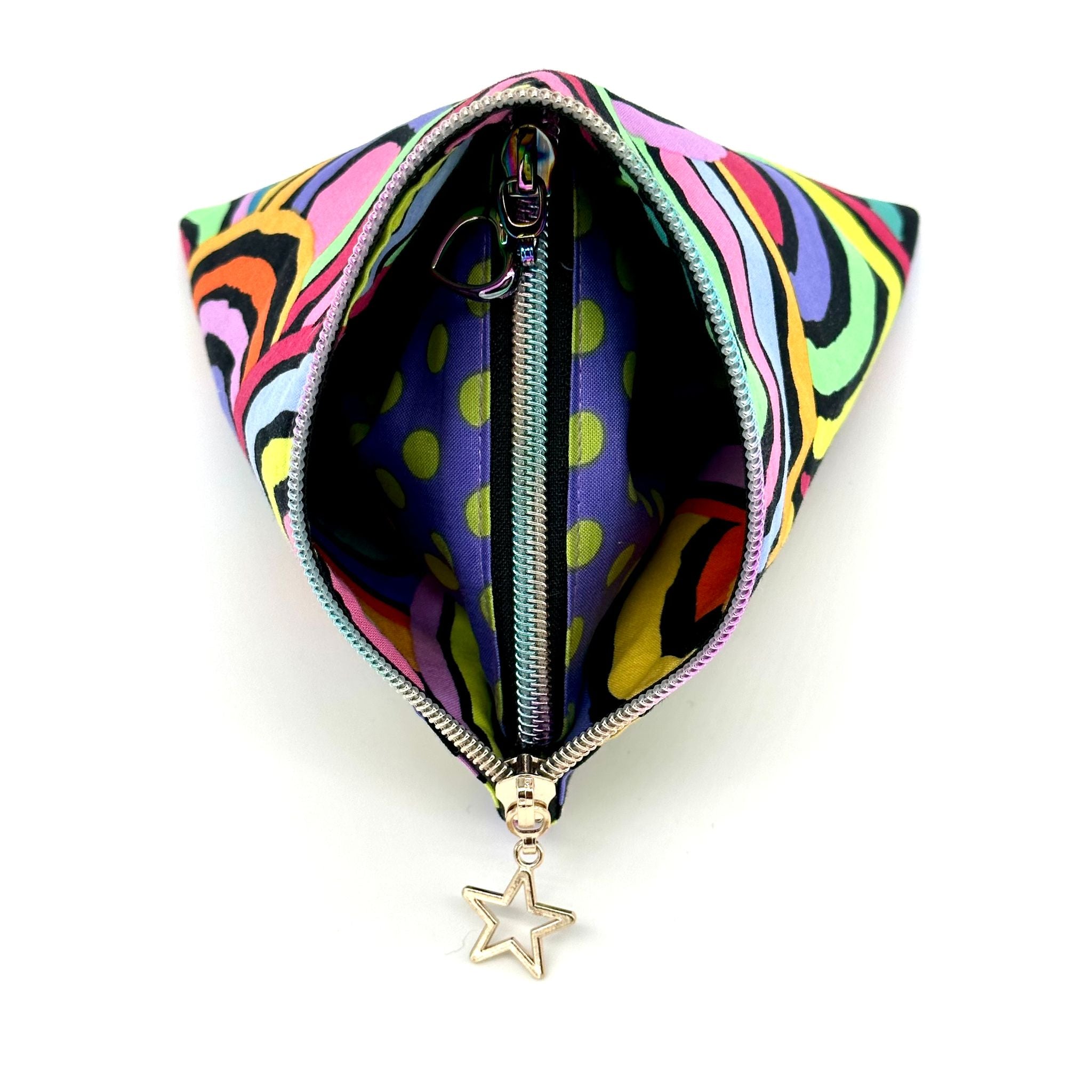 INSTRUCTIONS: Pyramid One Zip Wonder Pouch: PRINTED VERSION – Natasha Makes