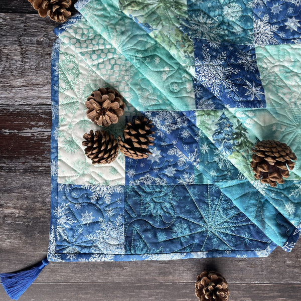 INSTRUCTIONS: ‘Friends For Dinner’ Ombré Friendship Braid Table Runner ...